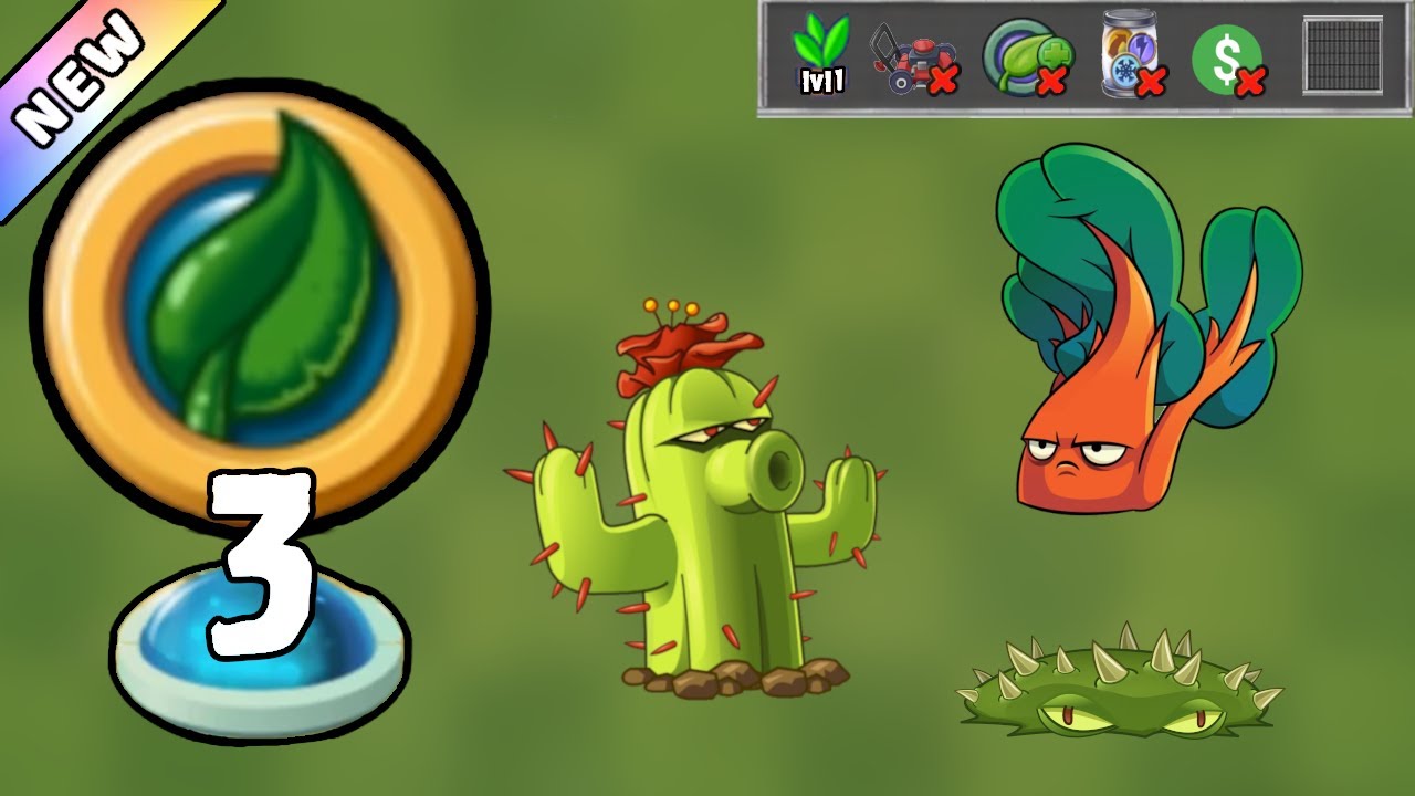 PvZ2 - Plant of the Week Cactus Level 3 [Plants Lvl 1 & No Premium ...