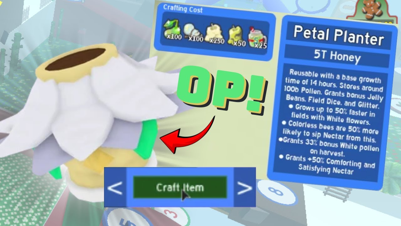 I Got the PETAL PLANTER in Bee Swarm Simulator! - YouTube