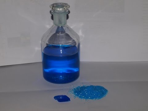 How to make copper sulphate CuSO4 using copper oxide CuO