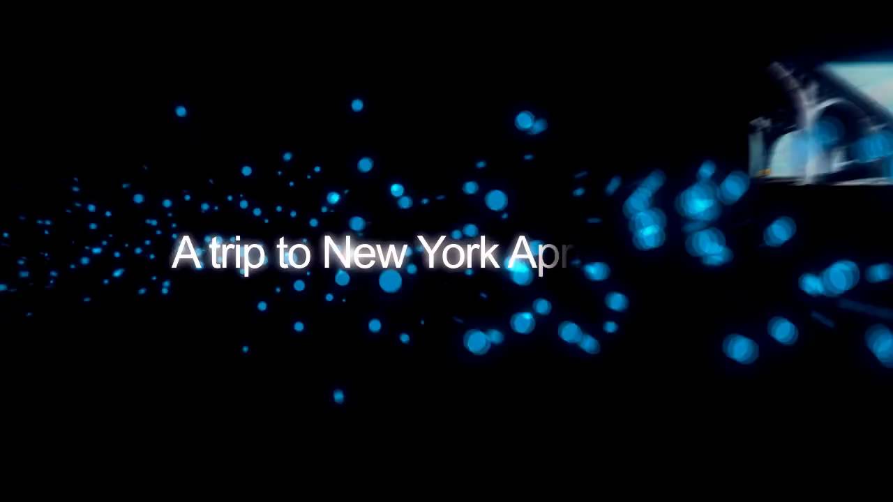Still images of New York using Trapcode Particular & shine - YouTube