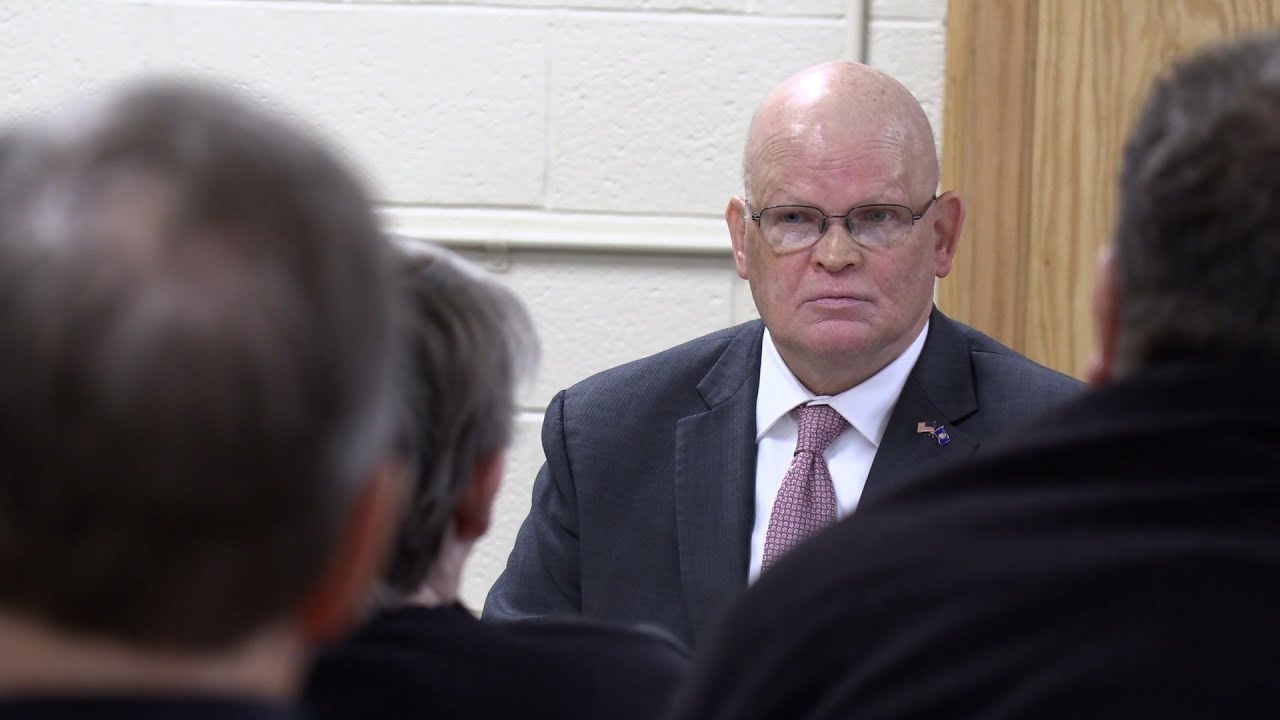 Senator Feyen Holds Budget Listening Session - YouTube