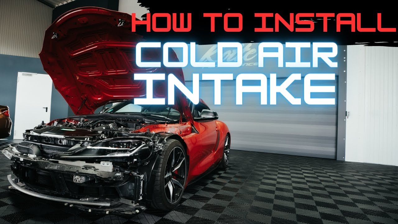 SPEED - How to install Supra cold air intake Manual - YouTube