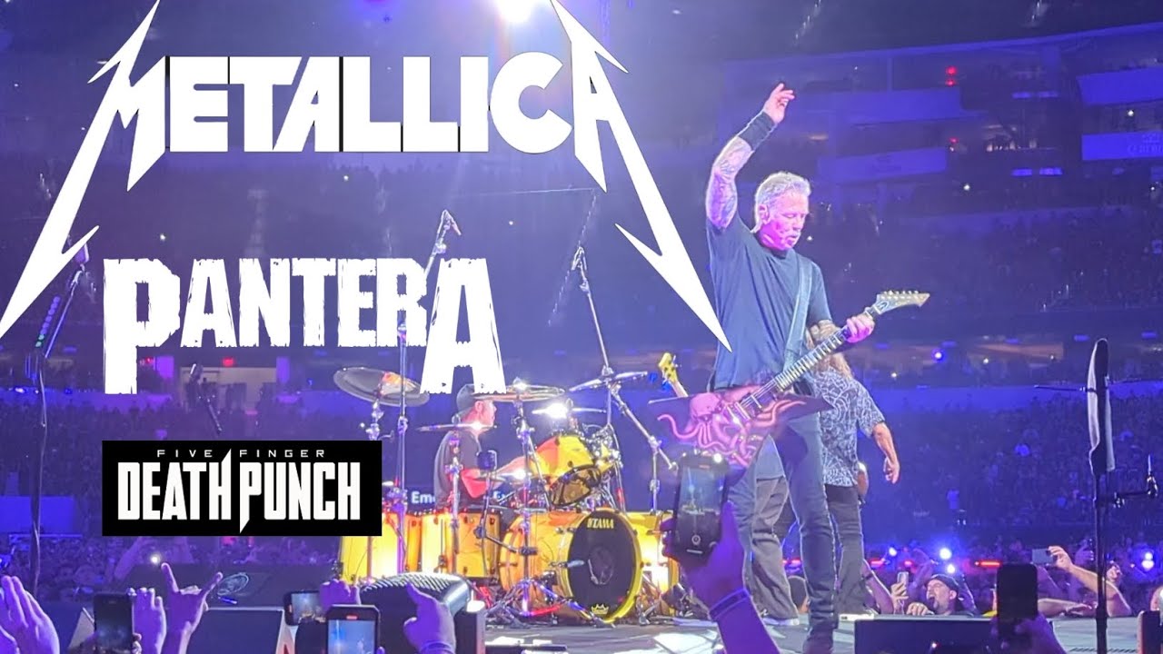 METALLICA - M72 TOUR || SoFi Stadium Floor, Los Angeles || August 25 ...