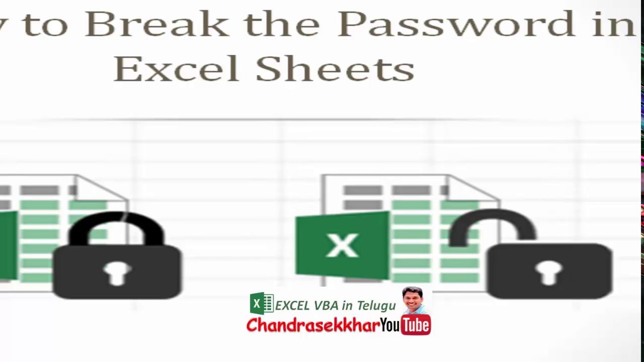 Excel VBA In Telugu Password Breaker YouTube excel-vba-in-telugu-password-breaker-youtube