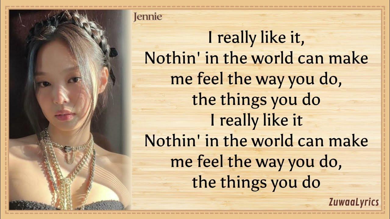 Jennie You And Me With Intro Ver Lyrics Youtube