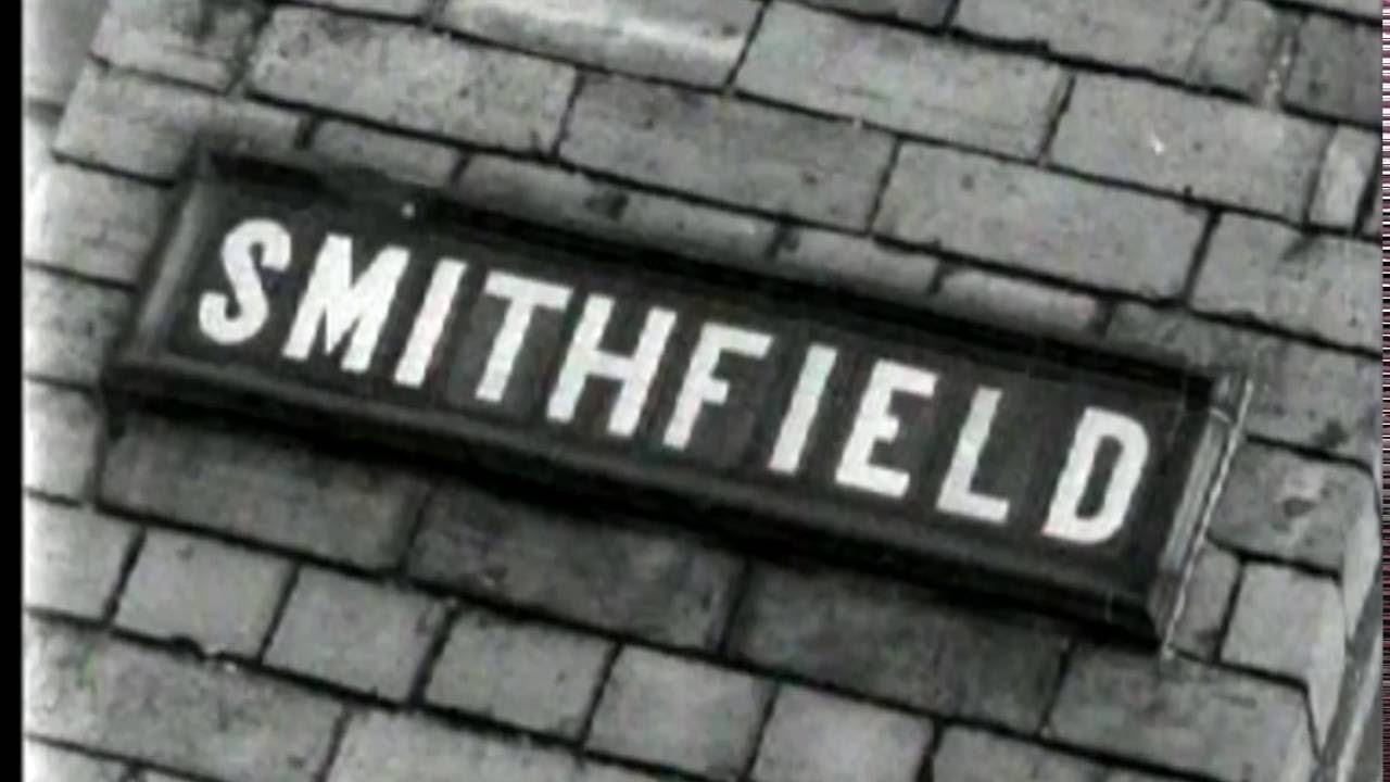 The Original Old Smithfield Market Belfast 1959 - YouTube