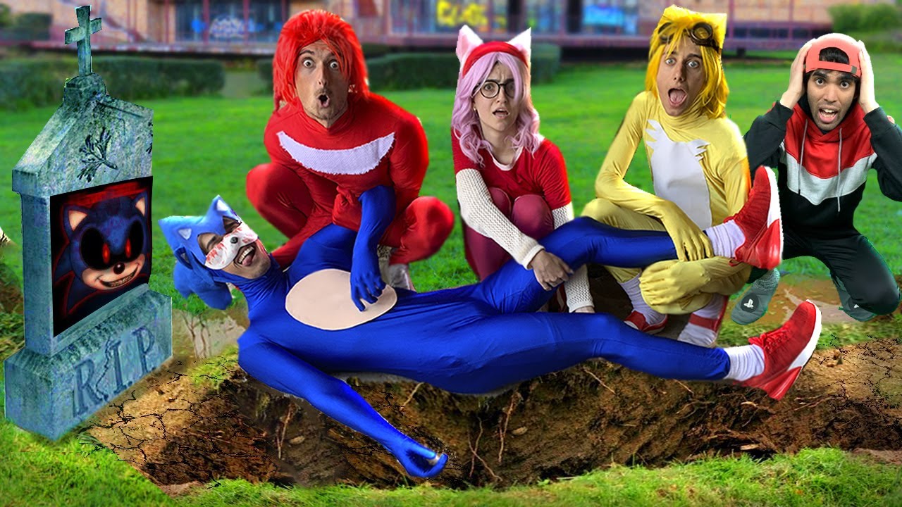 A DESPEDIDA DO SONIC.EXE, O FUNERAL - FOI EMOCIONANTE (AMY, TAILS E ...