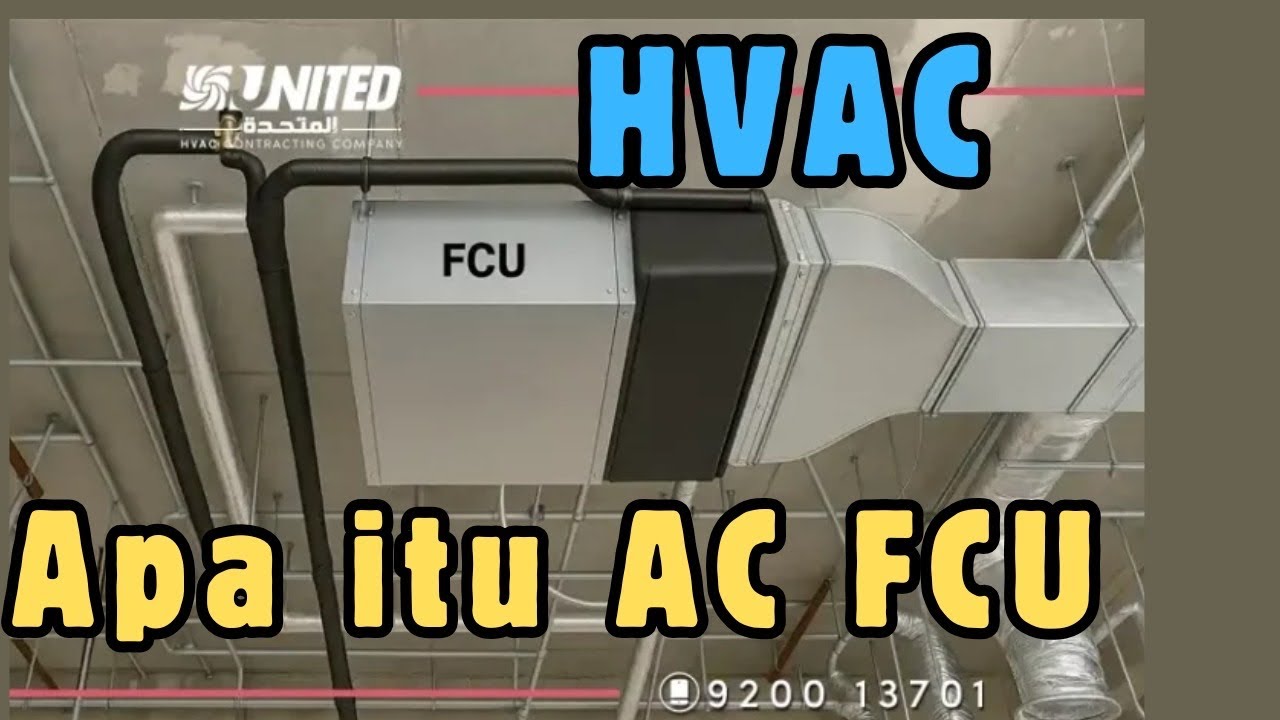 Apa itu AC FCU (Fan Coil Unit) - YouTube