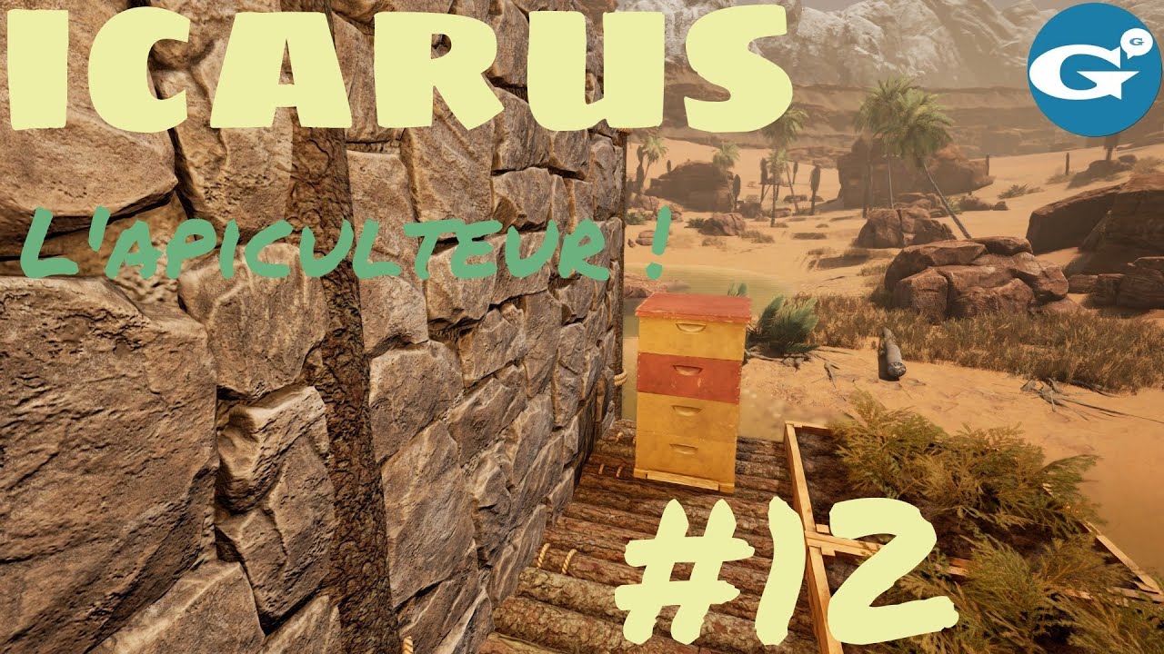 Banc d'usinage et 1ère ruche ! Icarus #12 let's play fr - YouTube