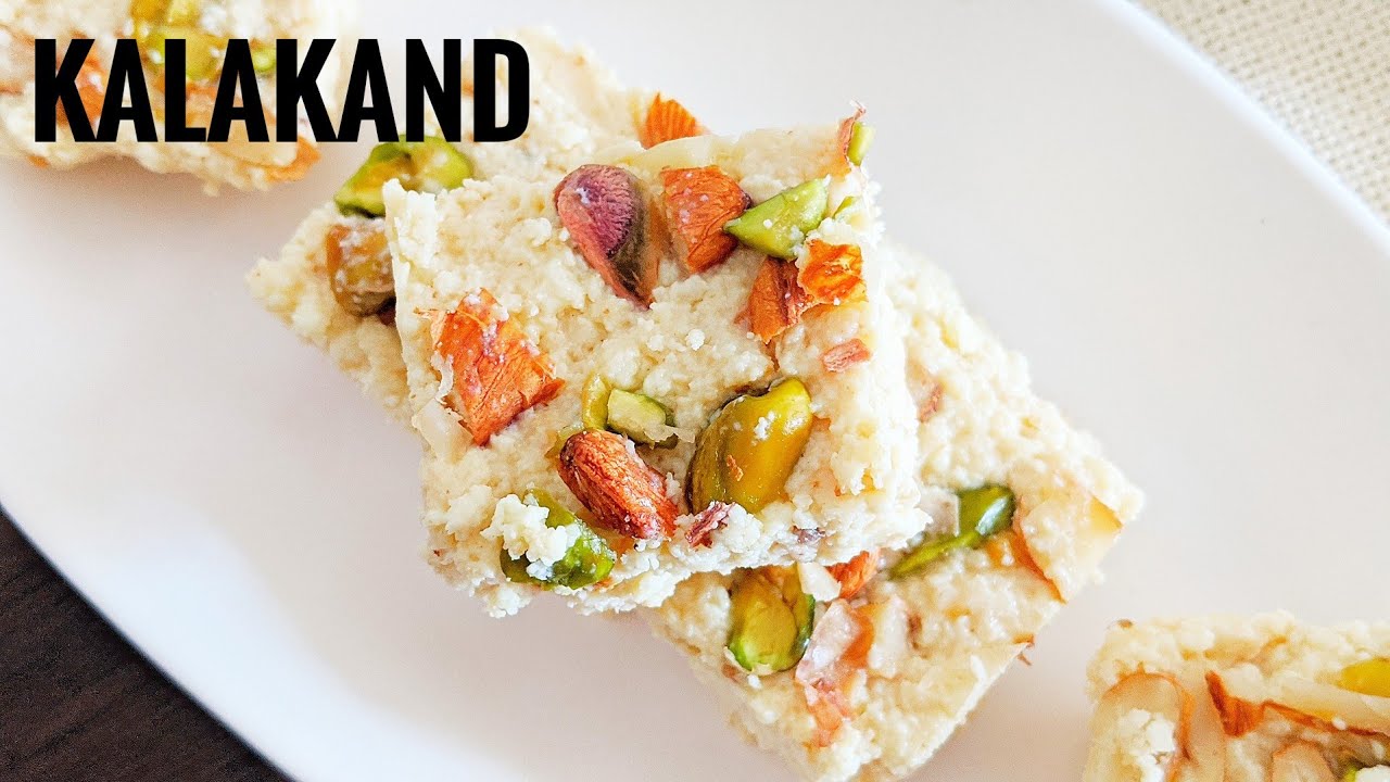 Kalakand | indian sweet recipe | how to prepare kalakand at home - YouTube