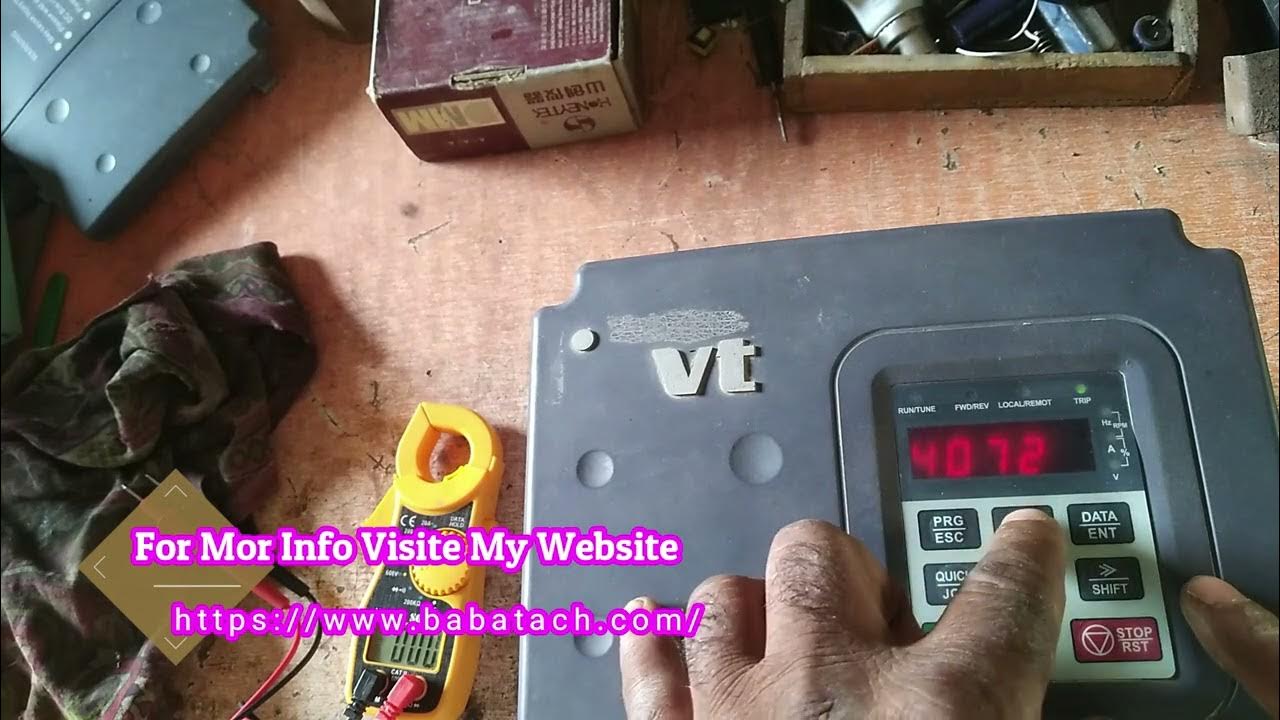 INVT VFD OV3 Fault PE Setting Tutorial | invt vfd parameter setting - YouTube