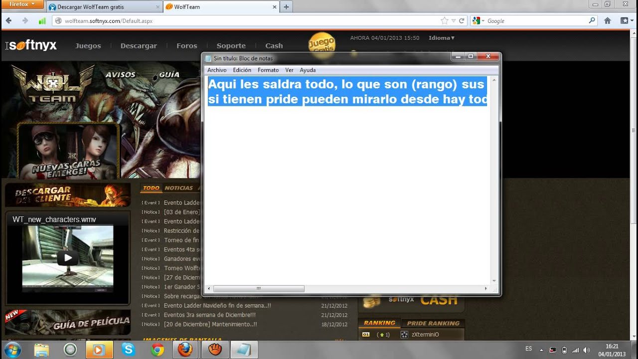Tutorial de como descargar WolfTeam Latino - YouTube