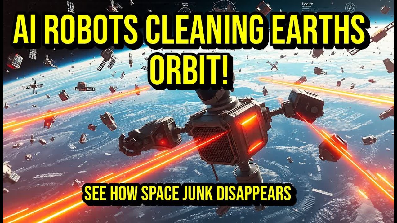 Next-Gen AI Tech Cleaning Up Space Junk: The FUTURE of Orbital Cleanup ...