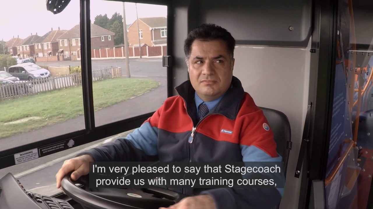 Stagecoach Bus Driver Testimonials - Kiomars - YouTube