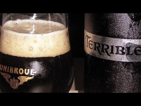 Unibroue Terriblé (beer review 416) - YouTube