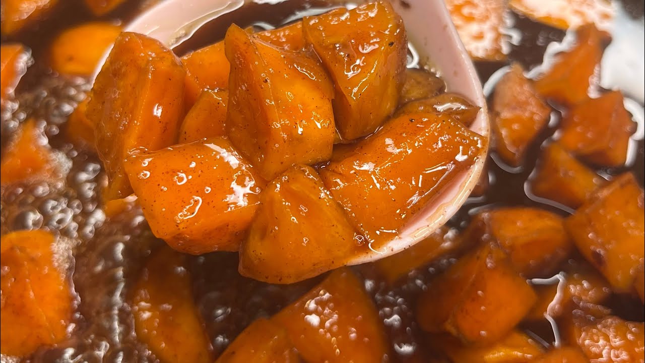 THE BEST CANDIED YAM RECIPE | THANKSGIVING RECIPE - YouTube