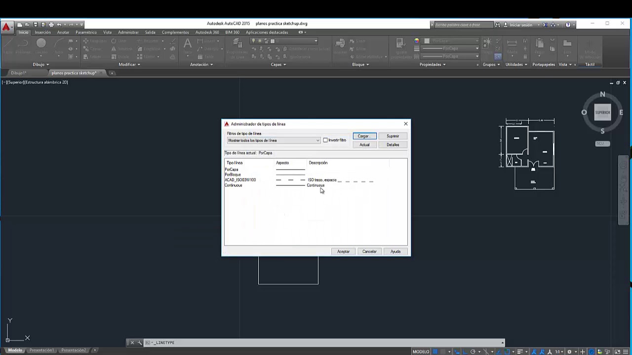 Calidad de lineas Autocad - YouTube