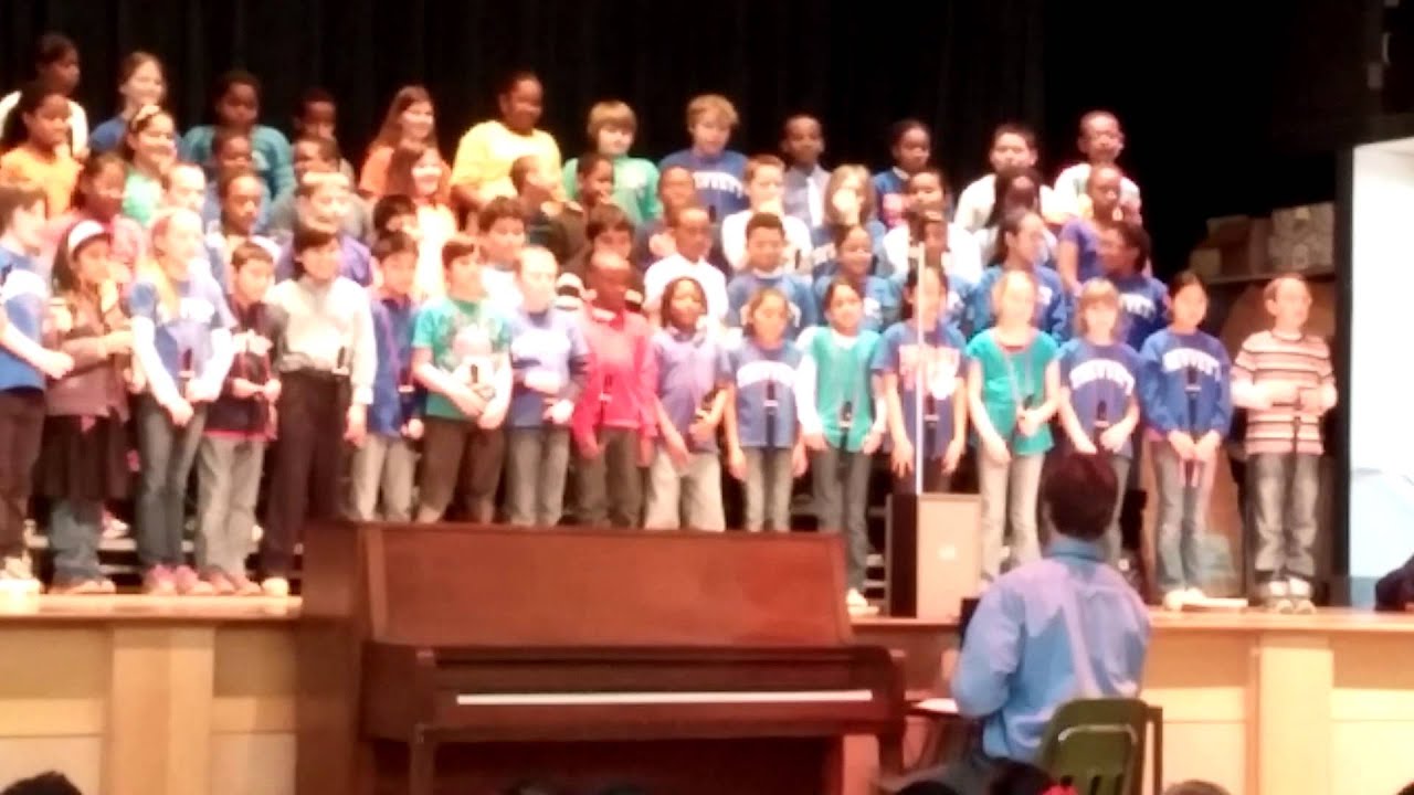 1 4th grade recorder concert, Trevvett Elementary, - YouTube