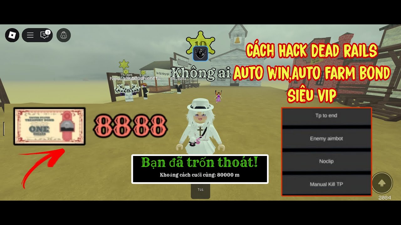 Hướng Dẫn Cách Hack Dead Rails Auto Win Mới Nhất - New Script Hack Dead Rails,Auto Hack Bond No ...