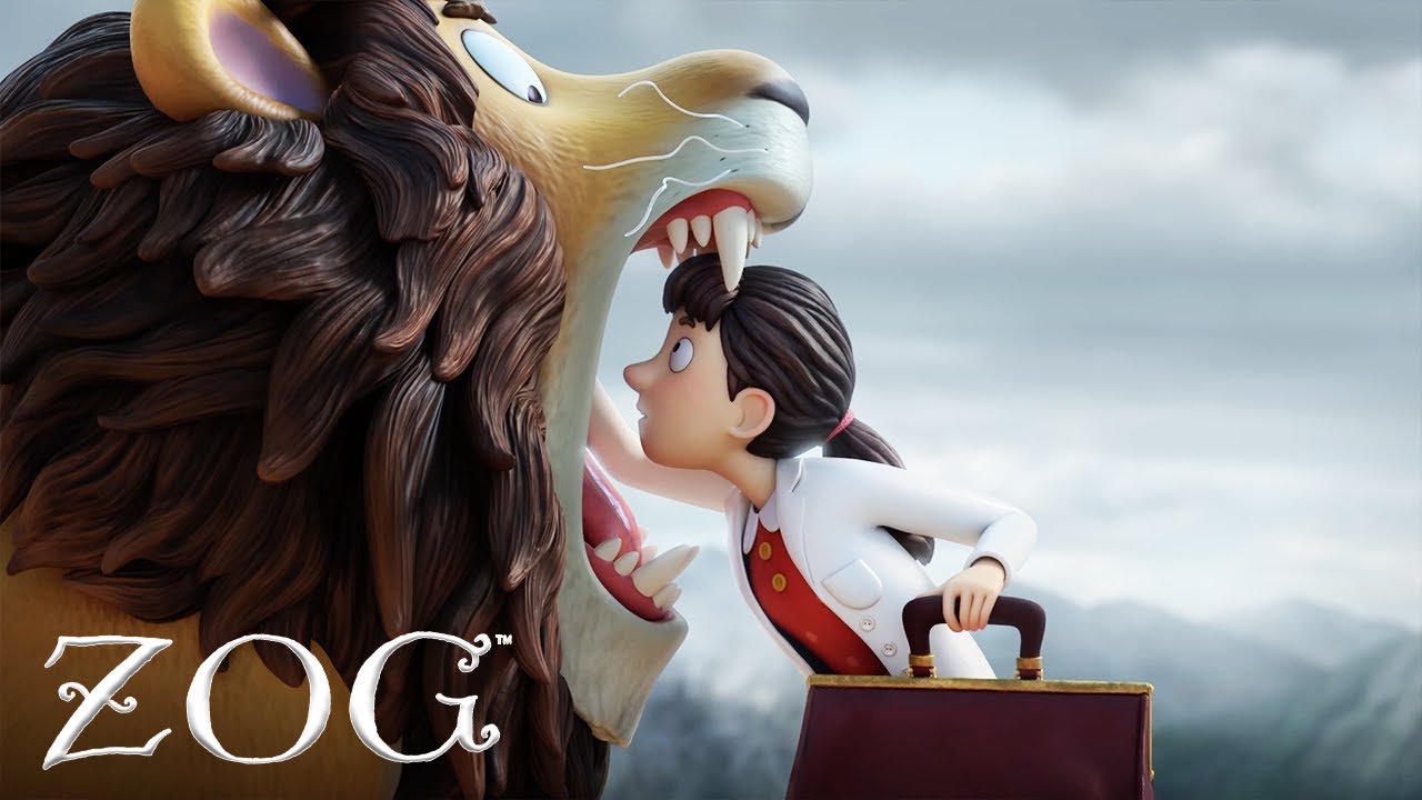 Zog and the Flying Doctors Help A Sick Lion | Zog - YouTube