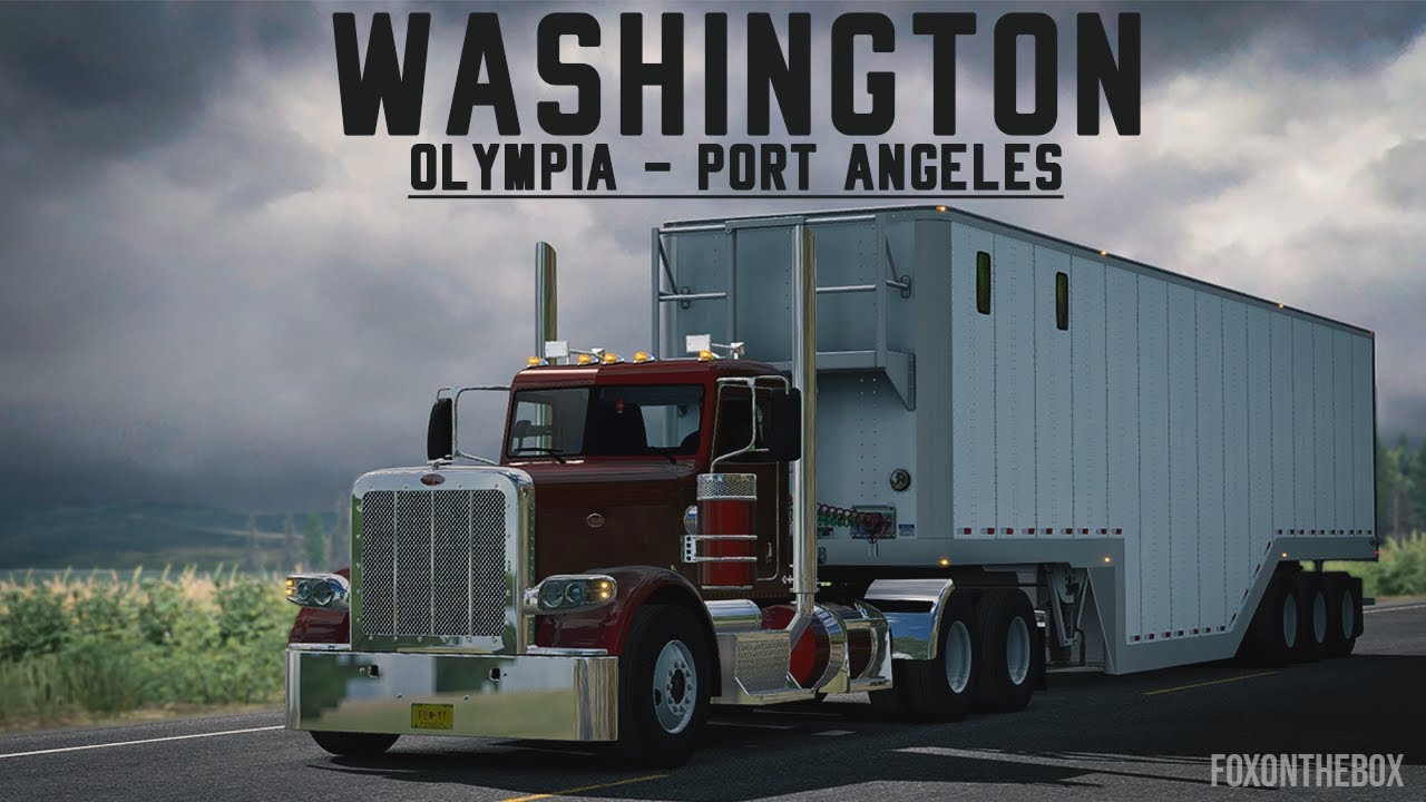 Washington DLC | Olympia - Port Angeles | American Truck Simulator (ATS ...
