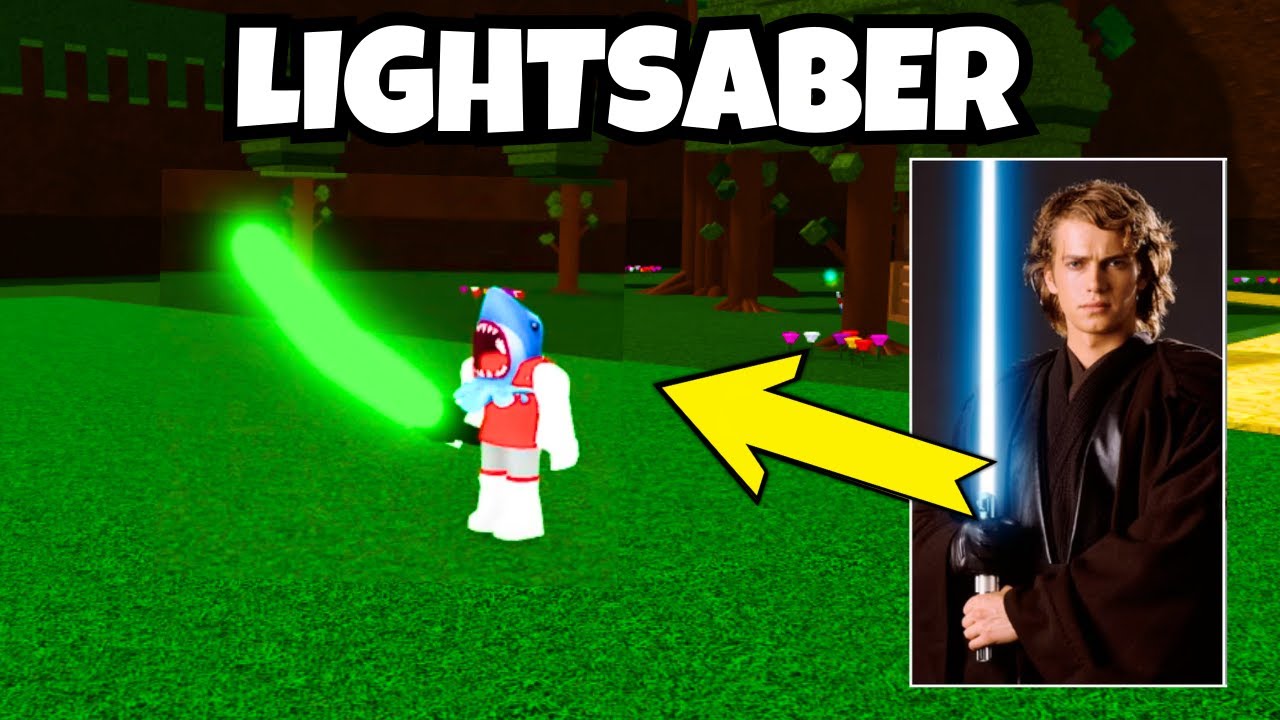 HOW TO MAKE A LIGHTSABER! - Build a Boat for Treasure - YouTube