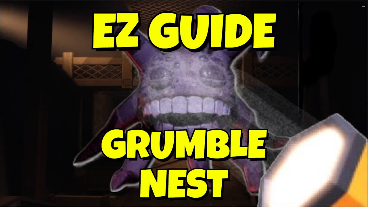 how to beat *GRUMBLE NEST* in roblox doors - YouTube