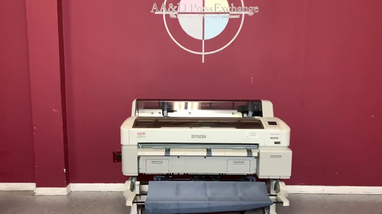 Epson wide format - YouTube