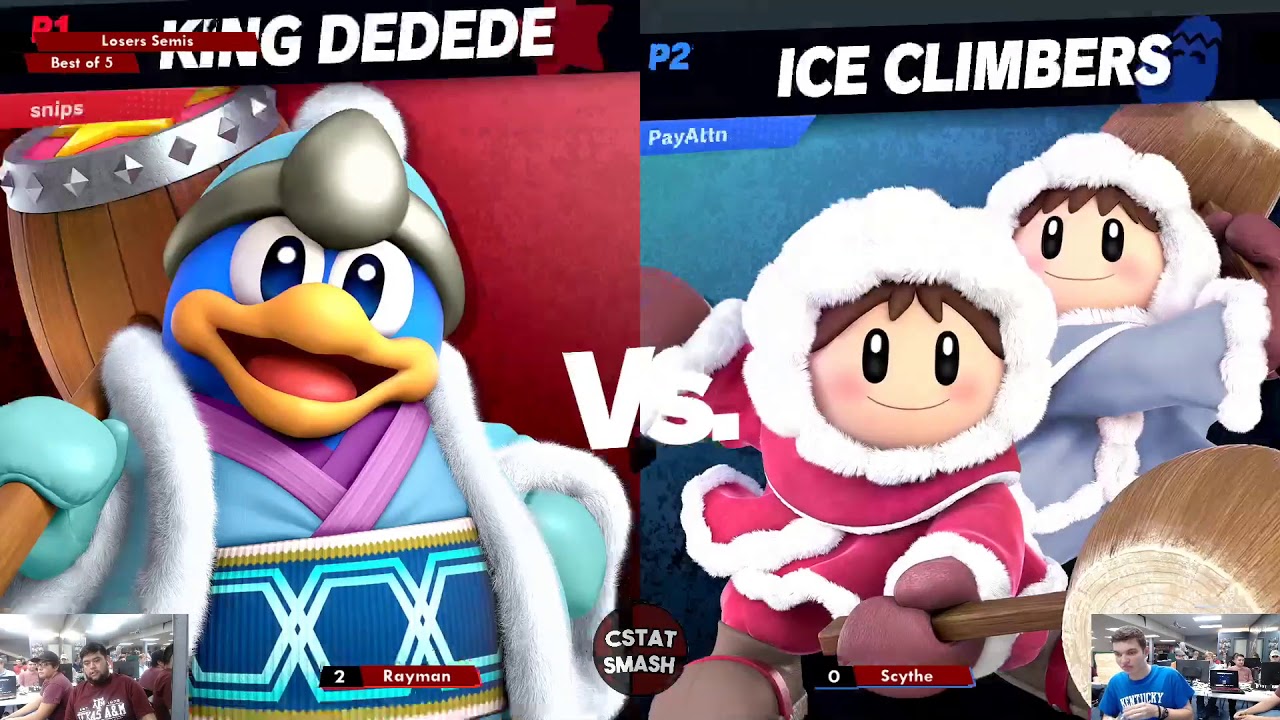 TimeOut! #12 - Rayman (King Dedede) vs Scythe (Mii Gunner, Ice Climbers ...