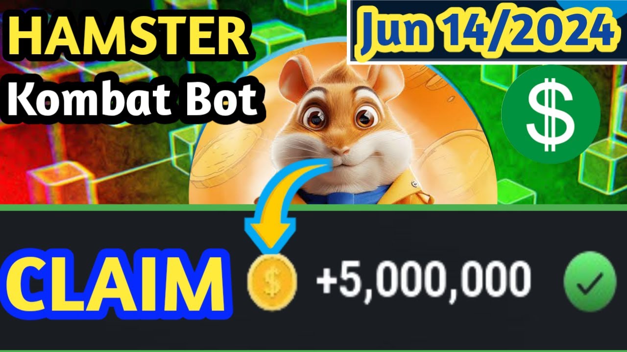 HOW TO GET 5,000,000 Daily Bonus ||3 COMBO CARDS||Hamster Kombat ||June ...