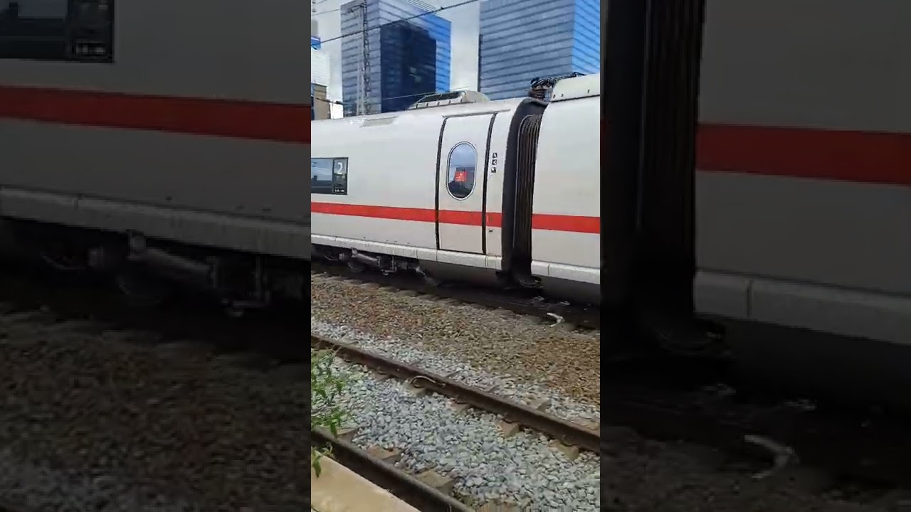 ICE 3M démarrant de Bruxelles-Nord vers Köln Hbf - YouTube