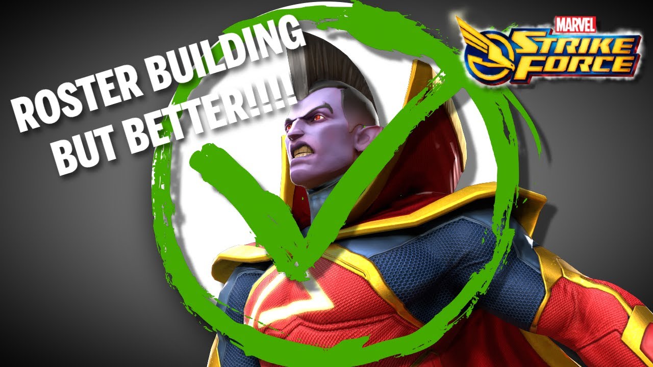 HOW TO BUILD YOUR ROSTER IN MARVEL STRIKE FORCE. GOLD INCOME REVIEW AND ...
