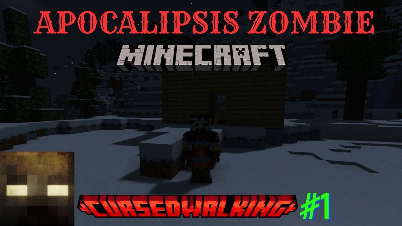 APOCALIPSIS ZOMBIE MINECRAFT - Cursed Walking Gameplay - YouTube