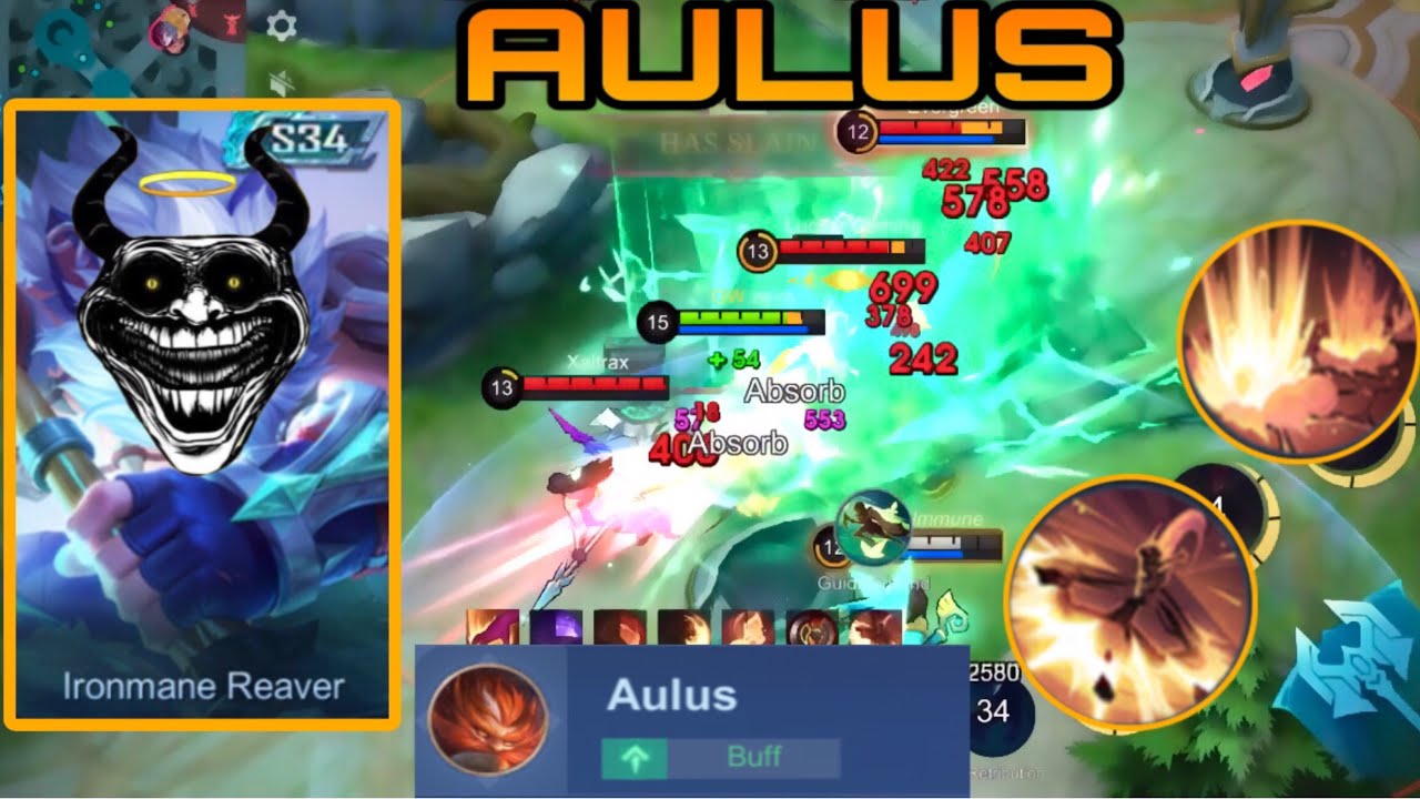 AULUS LATE GAME HERO |AULUS BUFF WITH HIGH DAMAGE AND ATTACK SPEED|BEST ...