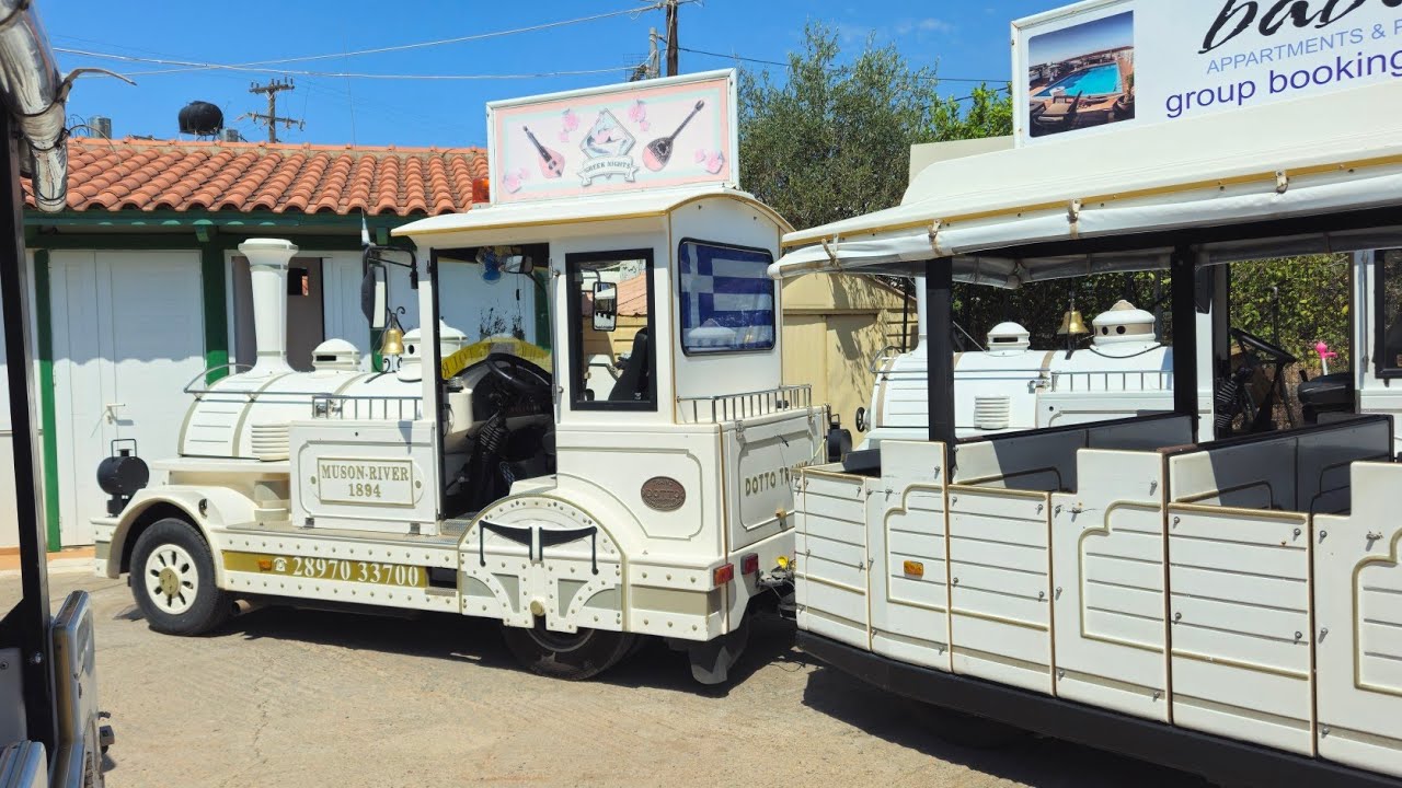 Stalis Happy Train - Crete June 2024 - YouTube