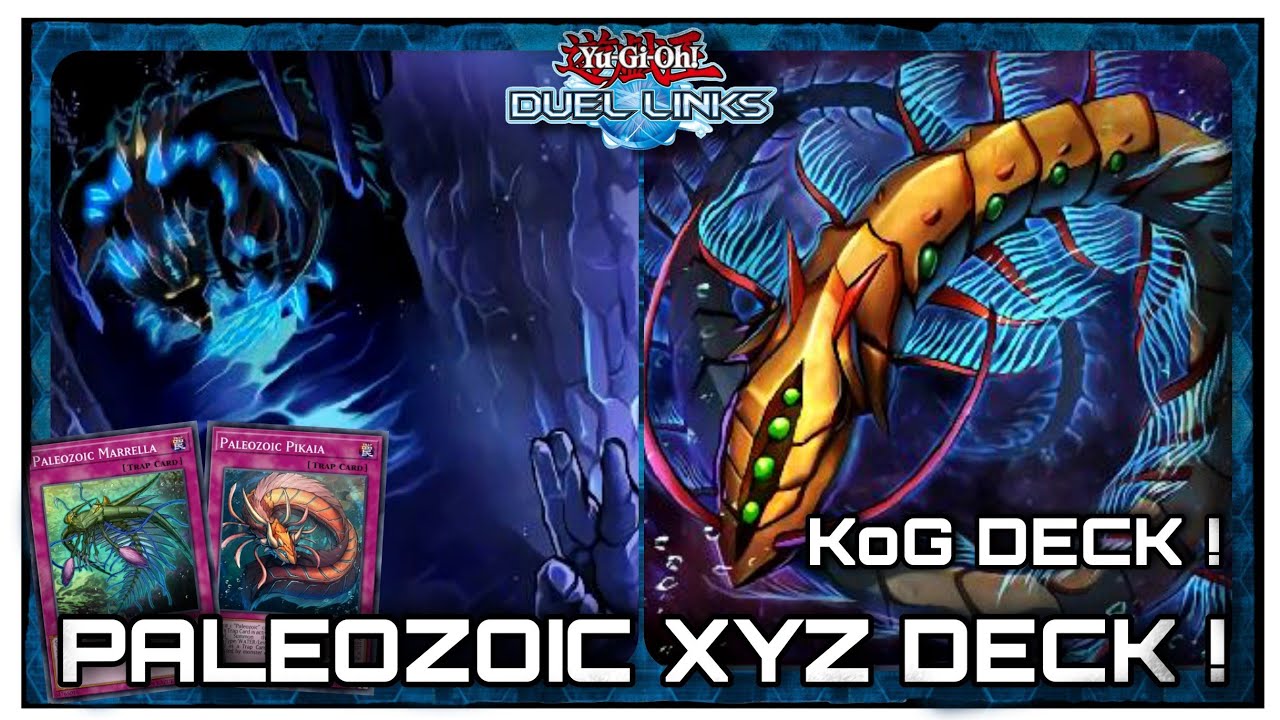 PALEOZOIC Water Deck ! || KoG Deck ! [Yu-Gi-Oh ! Duel Links] - YouTube