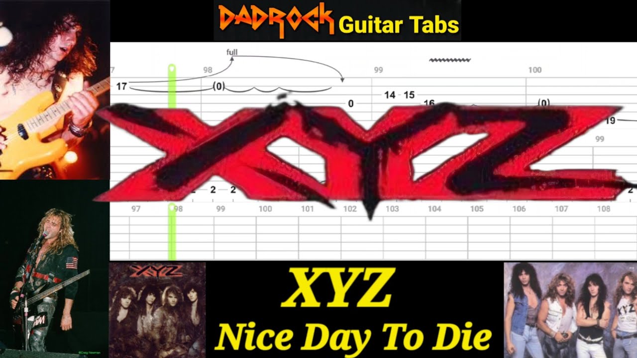 Nice Day To Die - XYZ - Guitar + Bass TABS Lesson - YouTube
