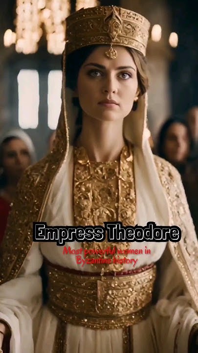 Empress Theodora: Most powerful women in Byzantine history #shorts # ...