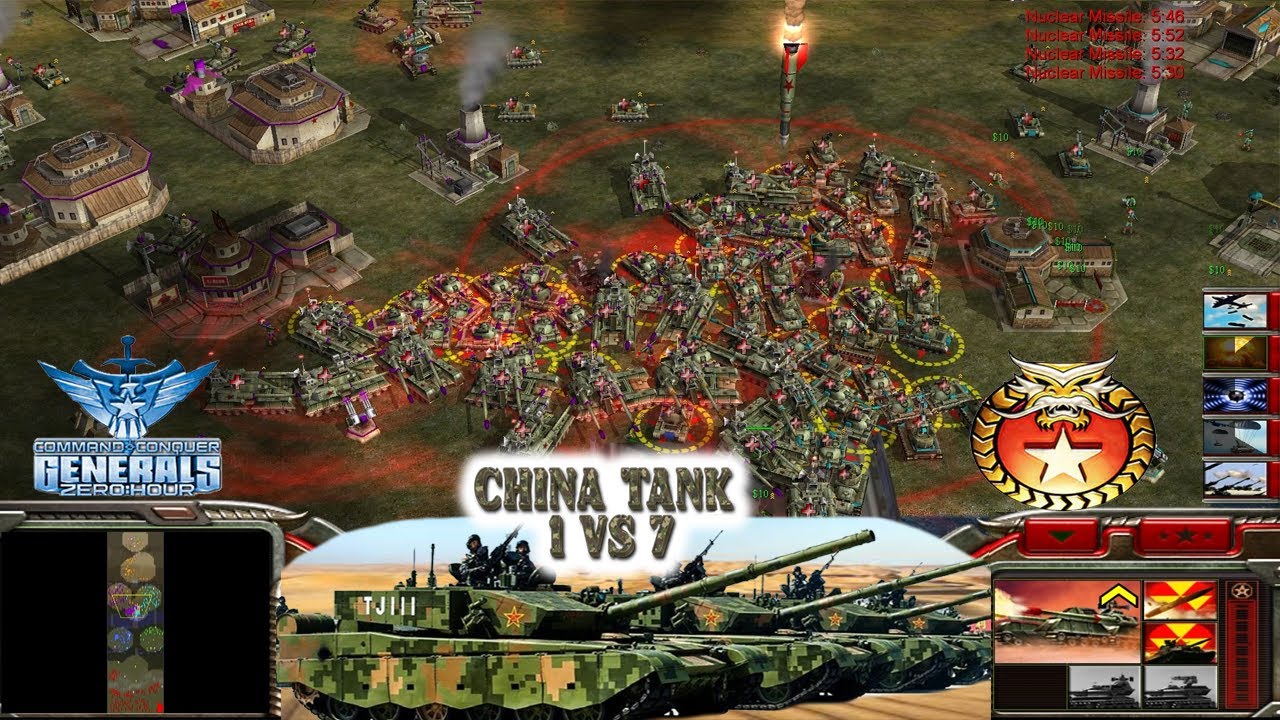 China Tank General 20K GOLD $$$ - Command Conquer & Generals Zero Hour ...
