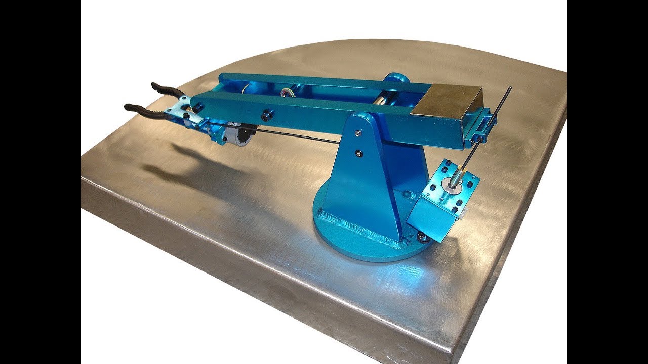 Robot arm with Strain Gauges' feedback - YouTube