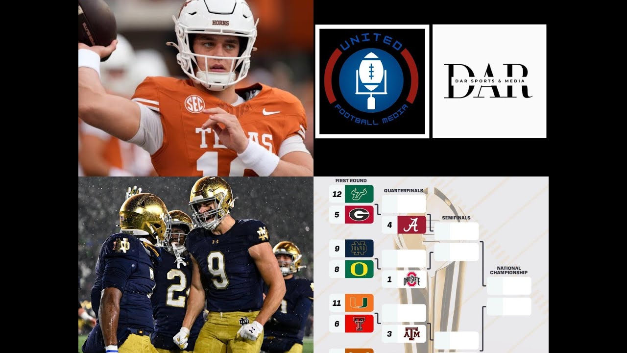 DAR College Football on UFM - CFP Rankings, paths for Bubble teams ...