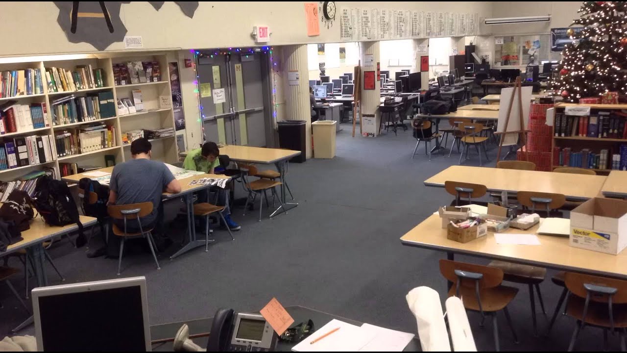 MHS Library Time Lapse 12/2014 - YouTube