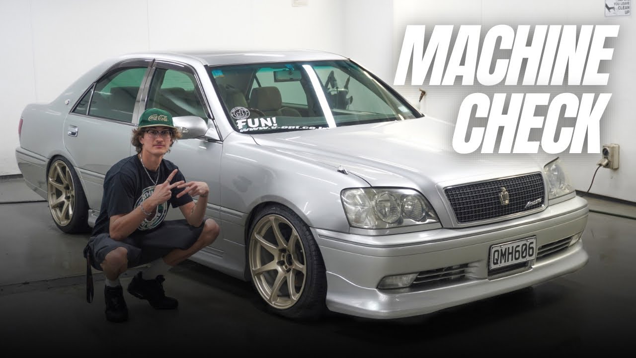 JZS171 CROWN ATHLETE V 1JZ // Korey’s Machine Check! - YouTube