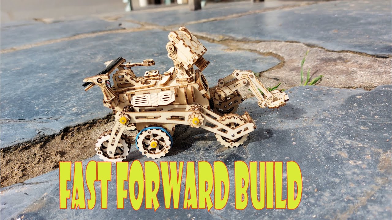 Fast Forward ROKR Harbinger Rover build - YouTube