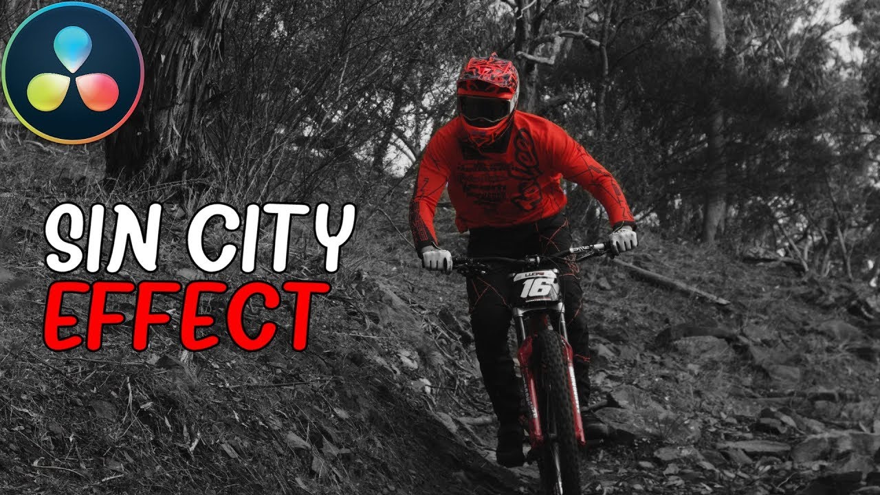 Sin City Effect | Davinci Resolve Tutorial - YouTube