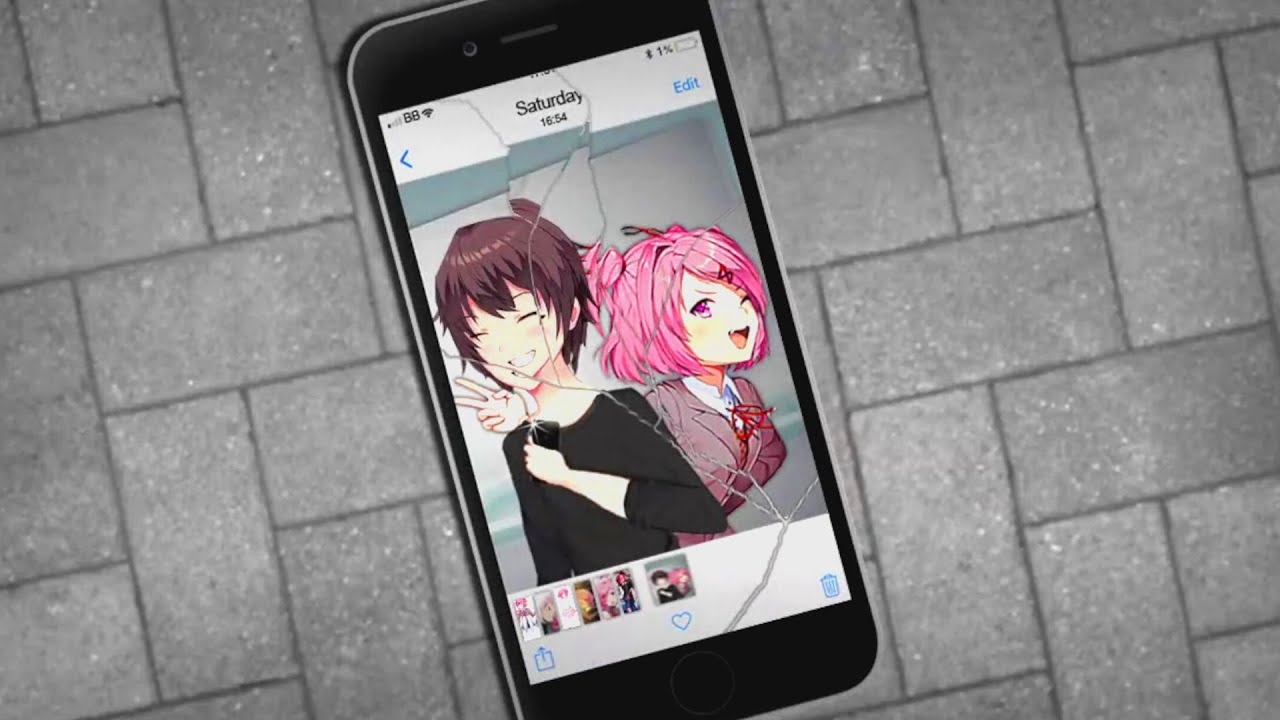 [FINALE] Natsuki and MC Are Reunited In Sadness (DDLC Exit Music MOD ...