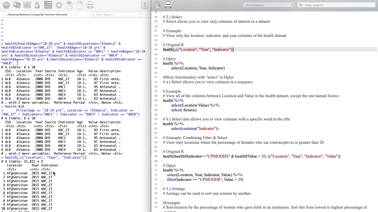 ReshapingAndManipulatingData.2.Introdution to Dplyr - YouTube