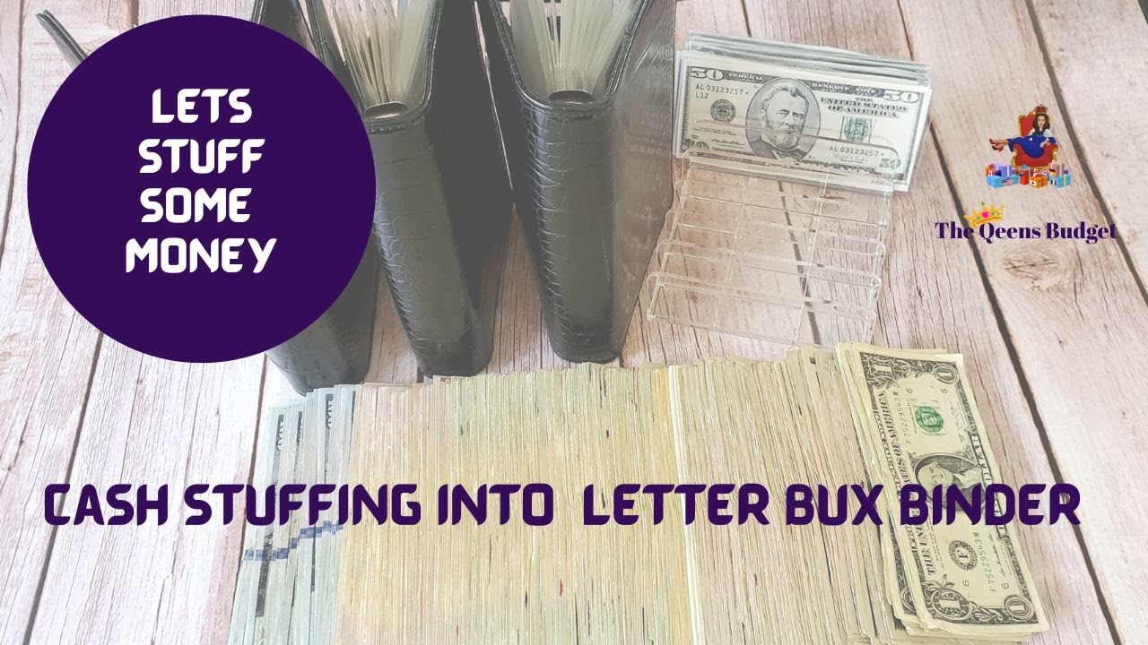 LETS STUFF SOME MONEY! || CASH STUFFING INTO BUX BINDER || JOURNEY TO ...