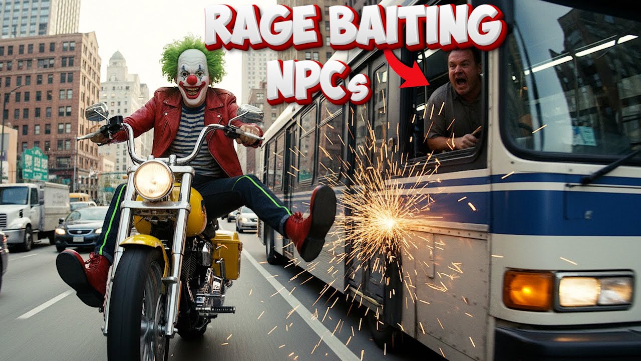 TROLLING NPC | BIKE KICK IN GTA 5 - YouTube