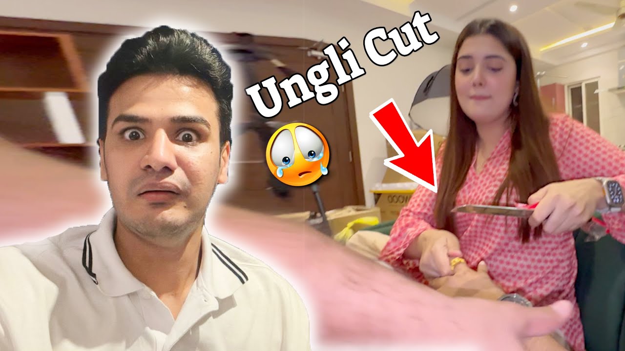 Kanwal Ki Ring Meri Ungli Main Phans Gai || Ungli Cut Krni Pary Gi 😢 ...